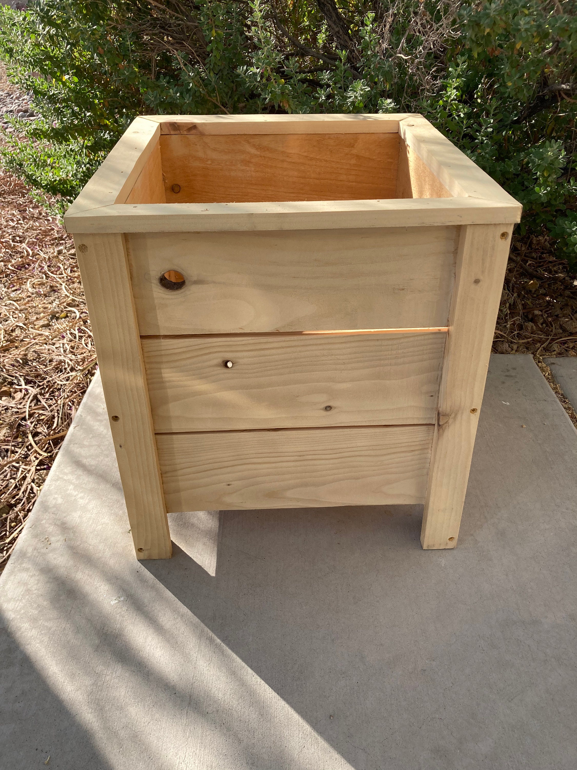 Planter Box DIY Building Plans Beginner Friendly - Etsy UK