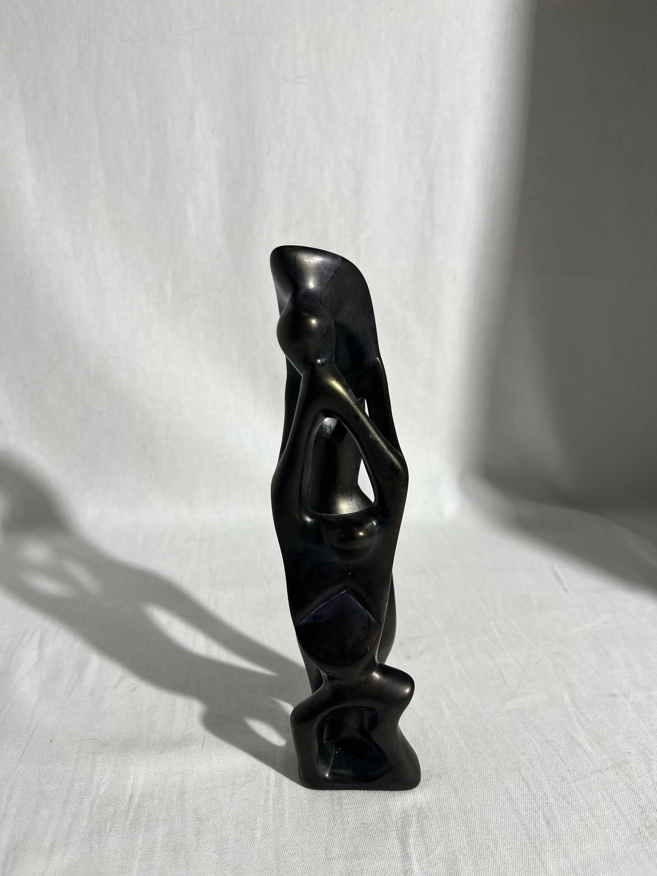 Kisii Soapstone Lovers Sculpture - Etsy