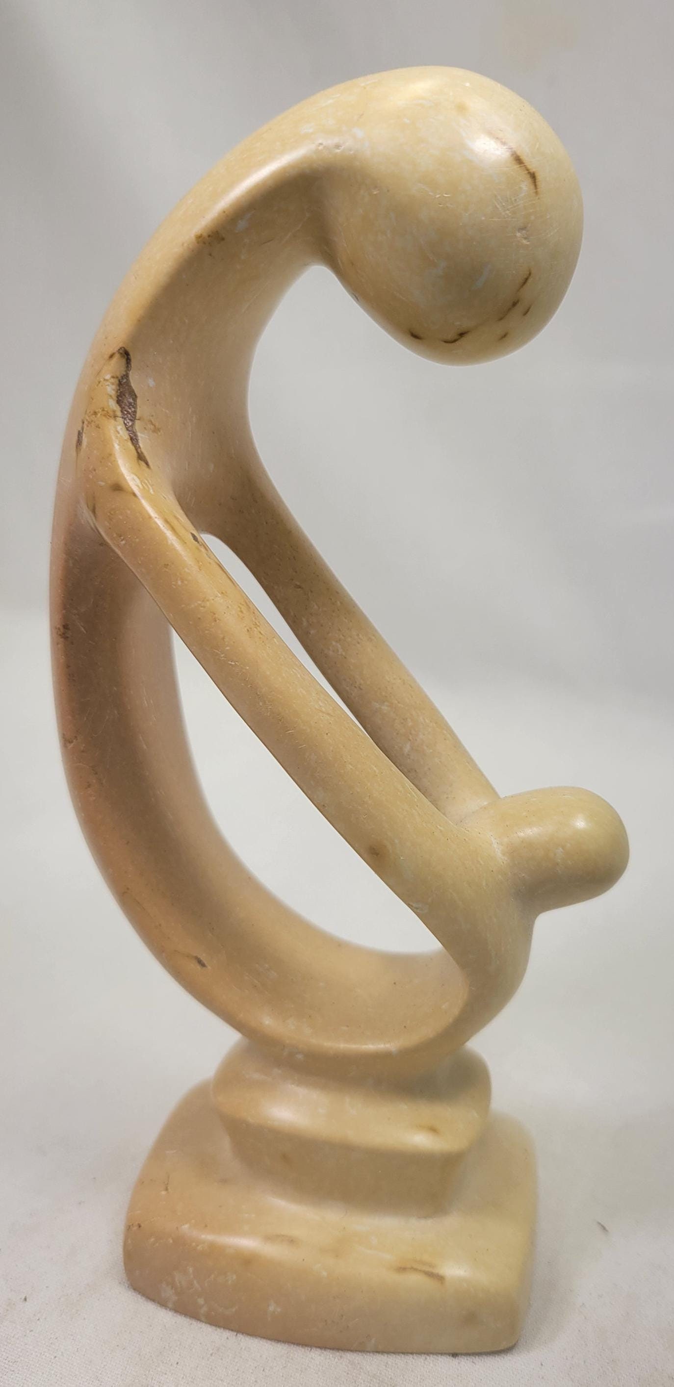 Kisii Soapstone Mother and Child Sculpture- Hand Carved in Kenya - Etsy