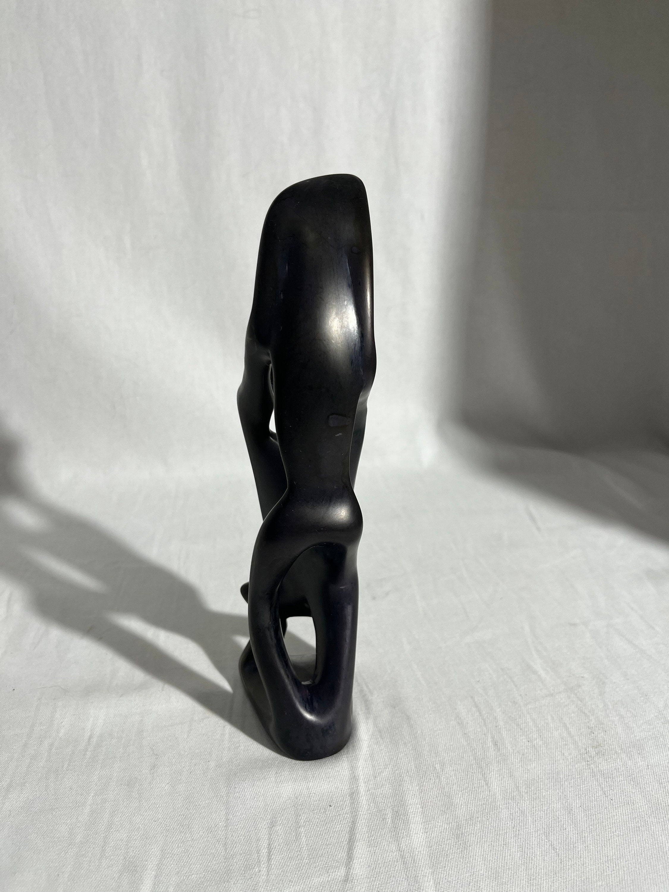 Kisii Soapstone Lovers Sculpture - Etsy