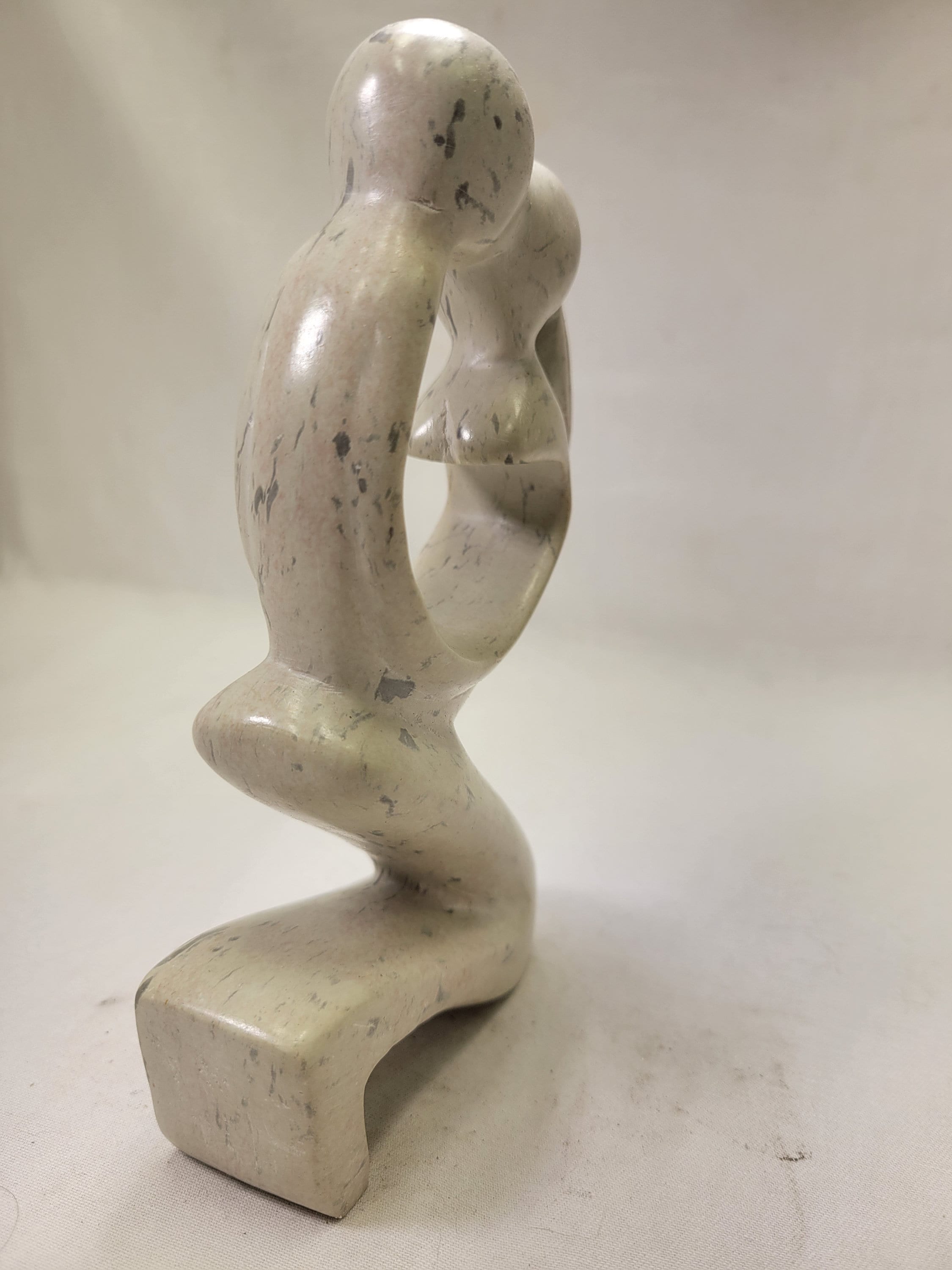 Kisii Soapstone Kneeling Lovers Sculpture- Hand Carved in Kenya - Etsy