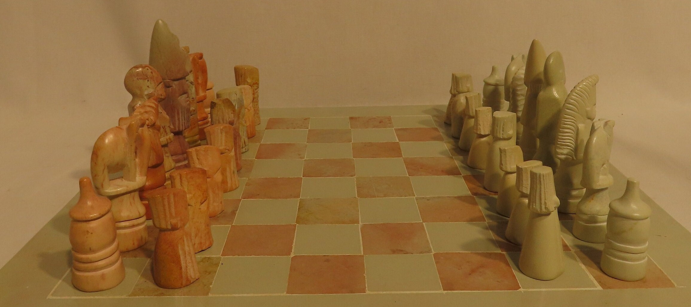 Kisii Soapstone Chess Set- Hand Carved in Kenya - Etsy