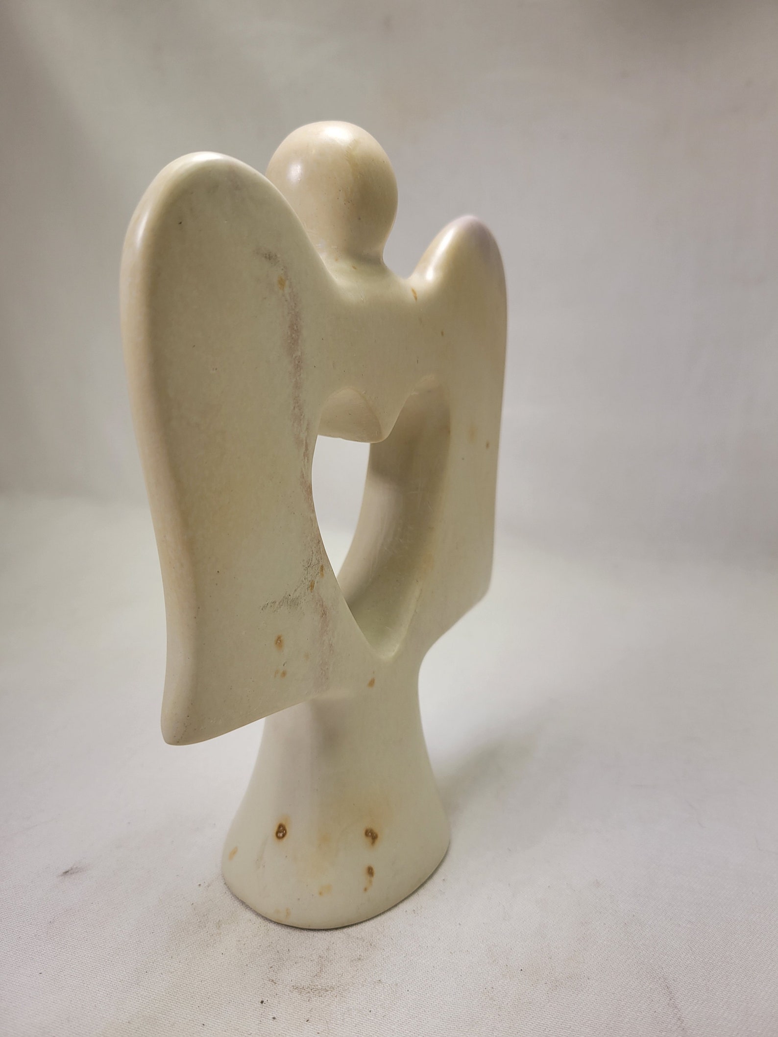 Kisii Soapstone Angel Heart Sculpture- Hand Carved in Kenya - Etsy