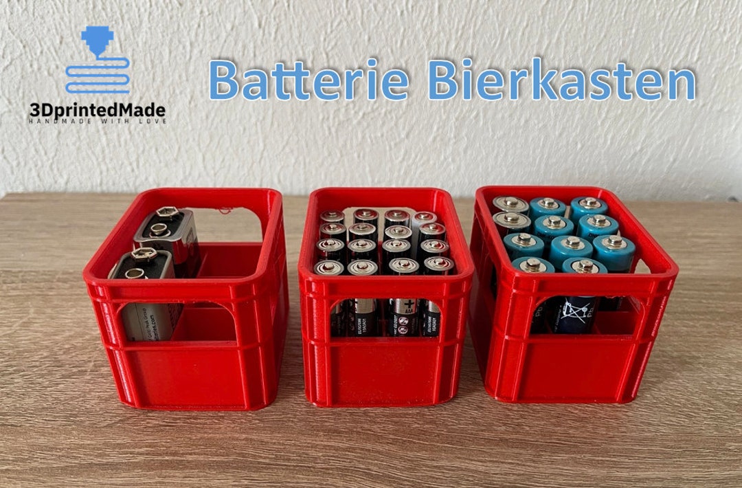 Battery Beer Crate - Storage for Different Types of Batteries - Etsy