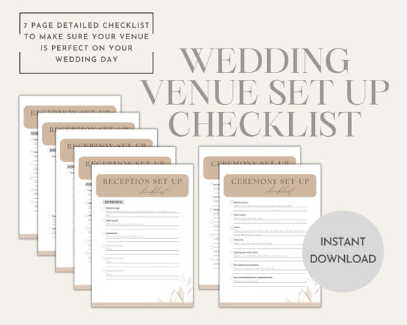 Wedding Reception Guide Sheet WedPlan Madison Wedding Planning