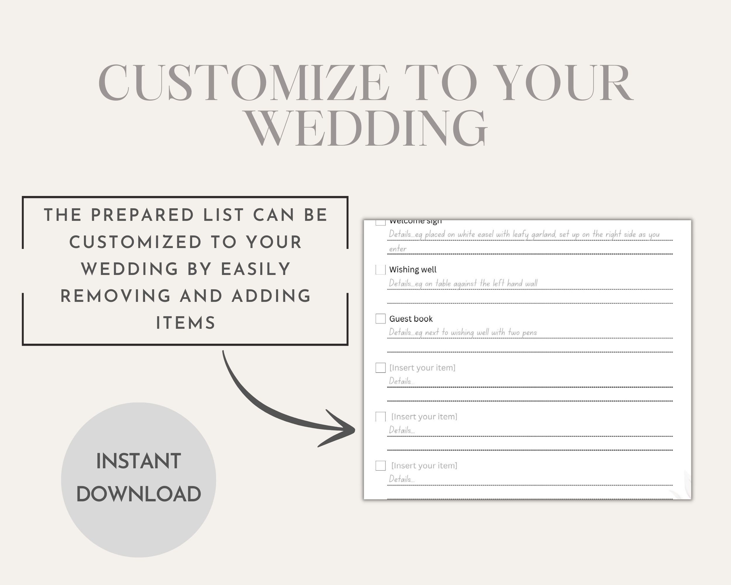 Wedding Venue Set up Guide to Plan Wedding Venue Checklist and Organize ...