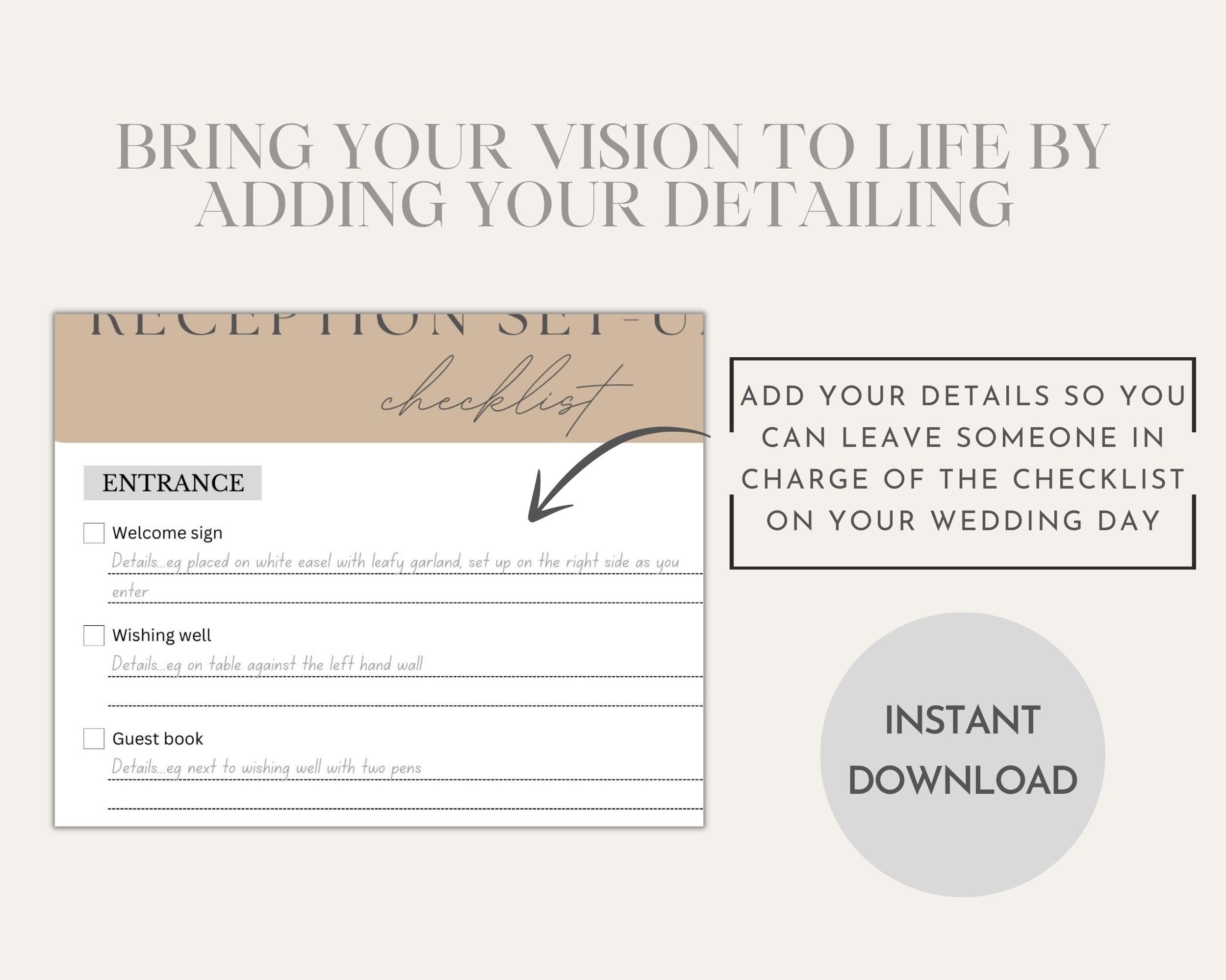 Wedding Venue Set up Guide to Plan Wedding Venue Checklist and Organize ...