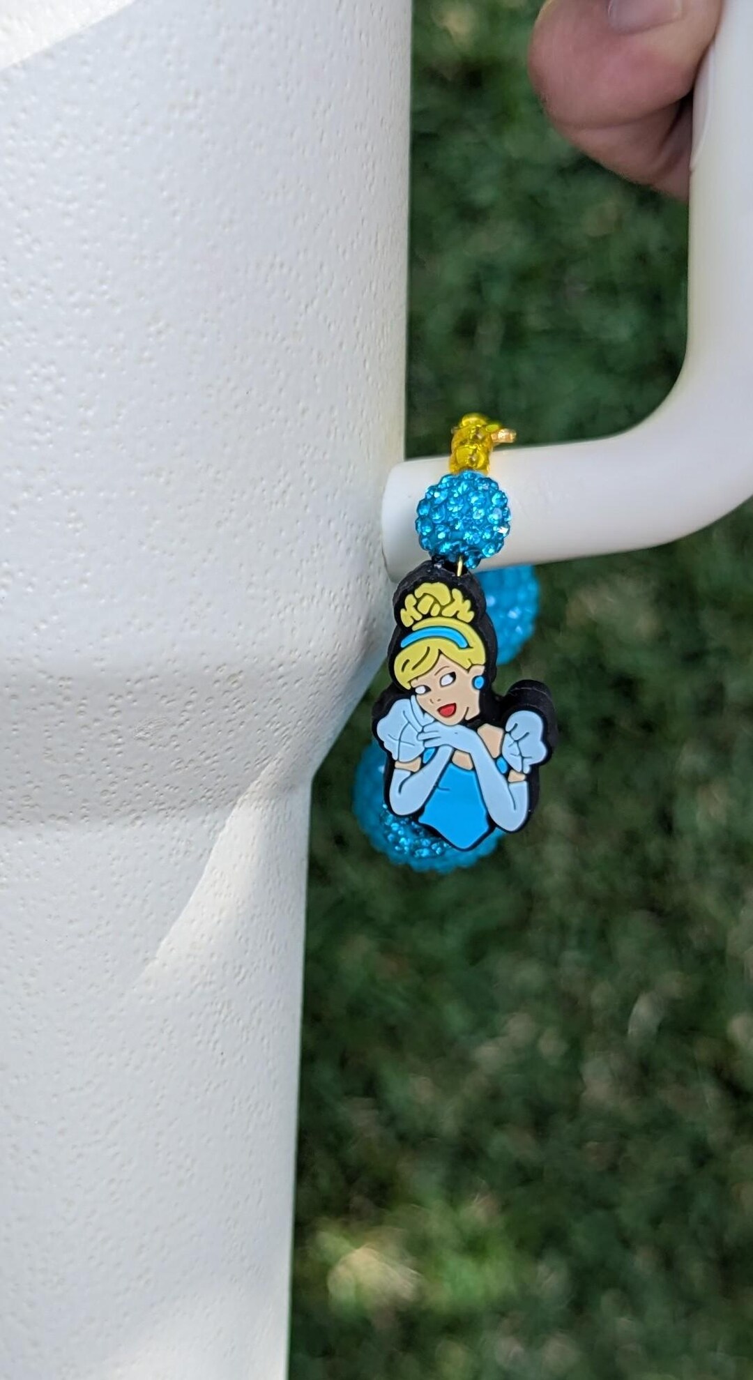 Disney Princess Cinderella Stanley Cup Handle Charm Stanley Tumbler ...
