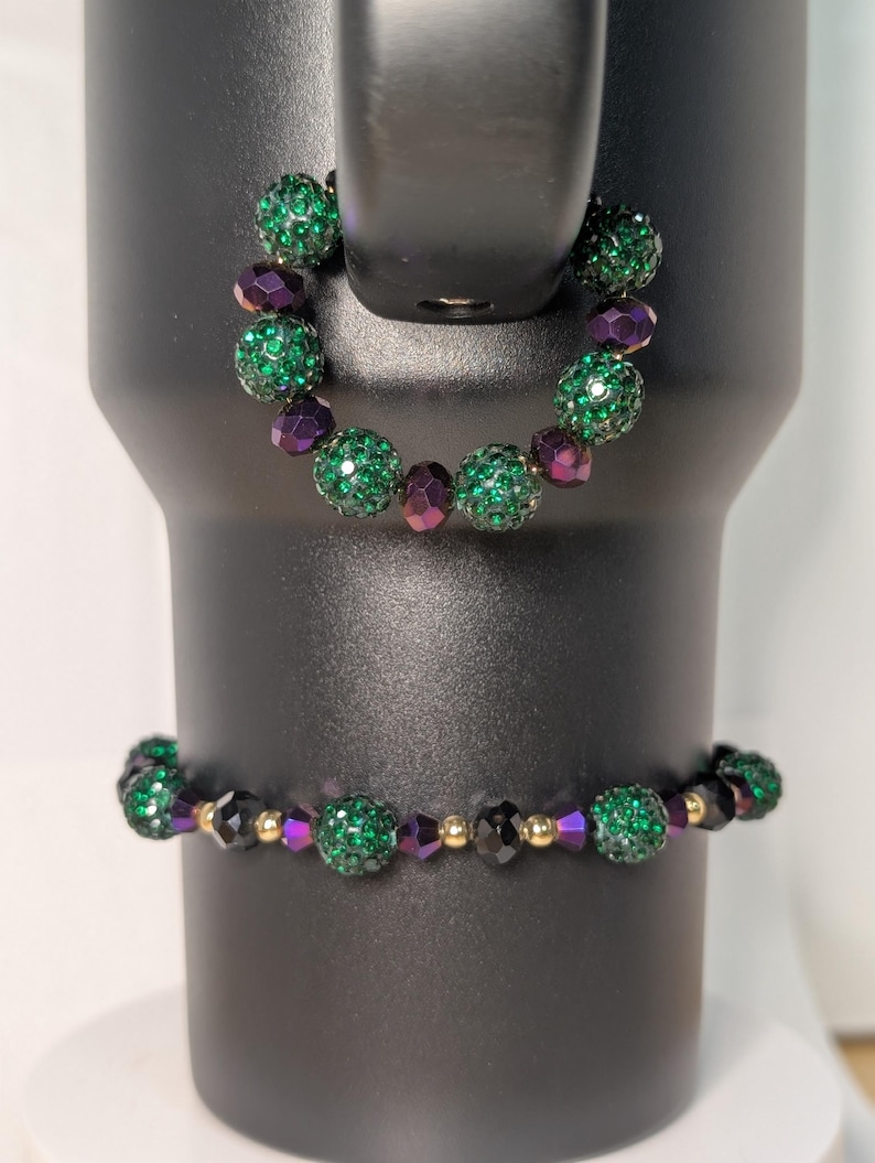 Target Wicked Elphaba Stanley Cup Handle Charm and Boot Topper Bracelet ...