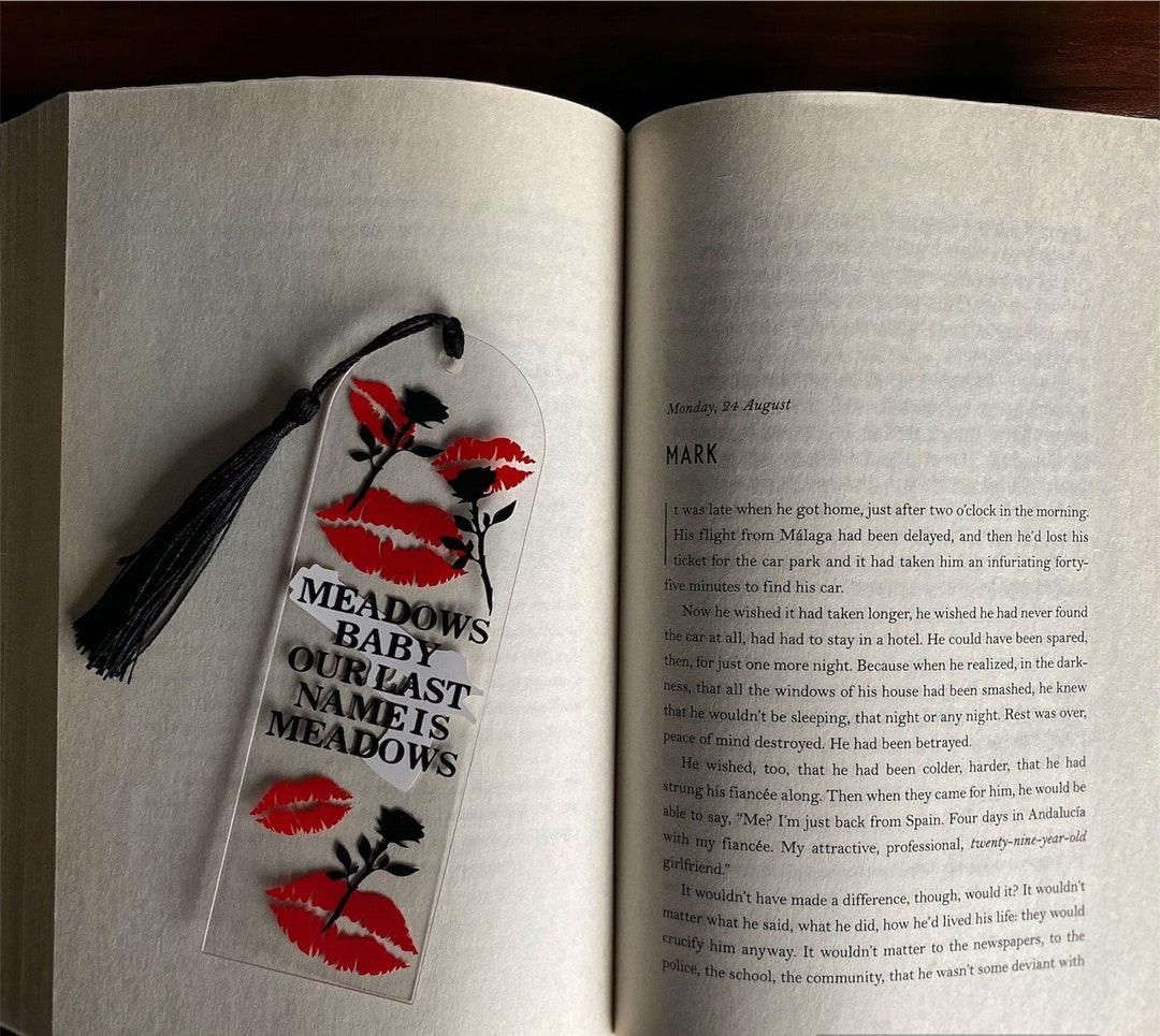 Haunting Adeline Bookmark Acrylic Bookmark Clear Bookmark Gift for Her ...