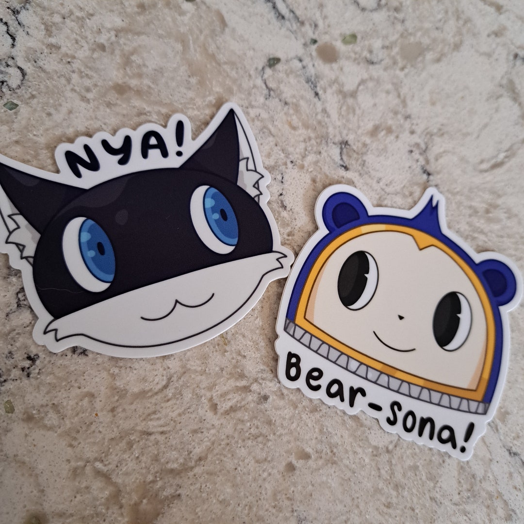 Persona Mascot Stickers Teddie Morgana - Etsy