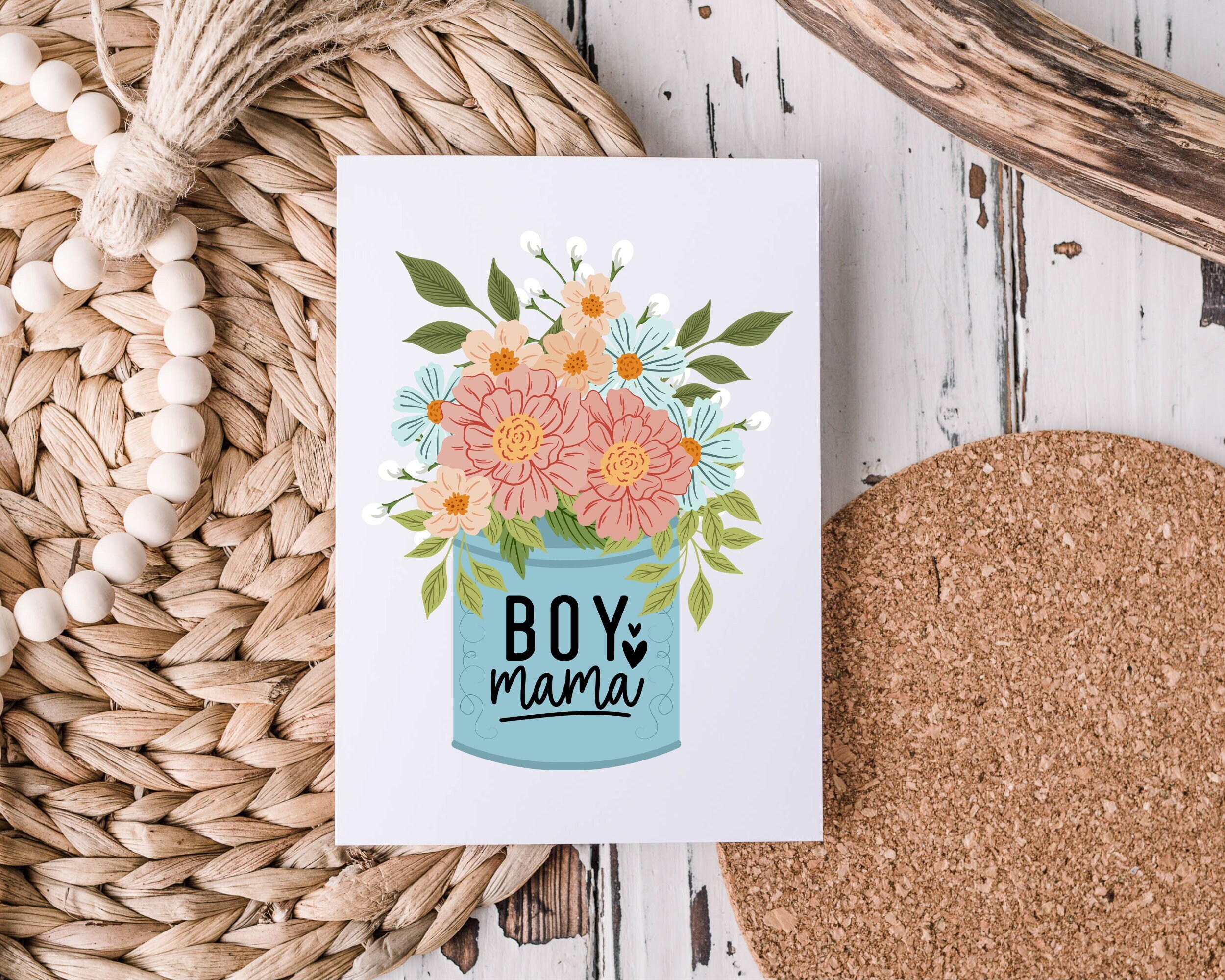 Printable Mother's Day Card Happy Mother's Day Boy Mom Mama of Boys ...