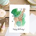 Printable Happy Birthday Card Giraffe Birthday Card Child Birthday Card ...