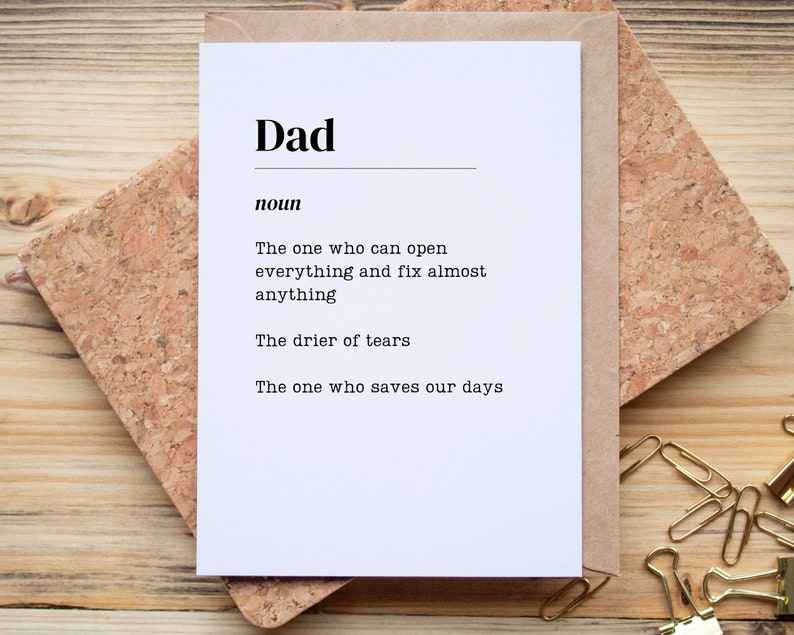 Father's Day Card Printable Card for Dad Birthday Grandfather B-day ...