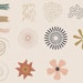 Boho Clipart Bundle | Abstract Boho Elements| Boho Shapes | SVG & PNG ...