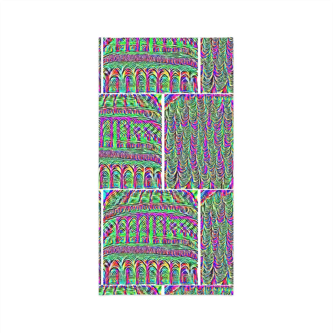 Adversarial Pattern / Anti Facial Recognition / Lightweight Neck Gaiter ...