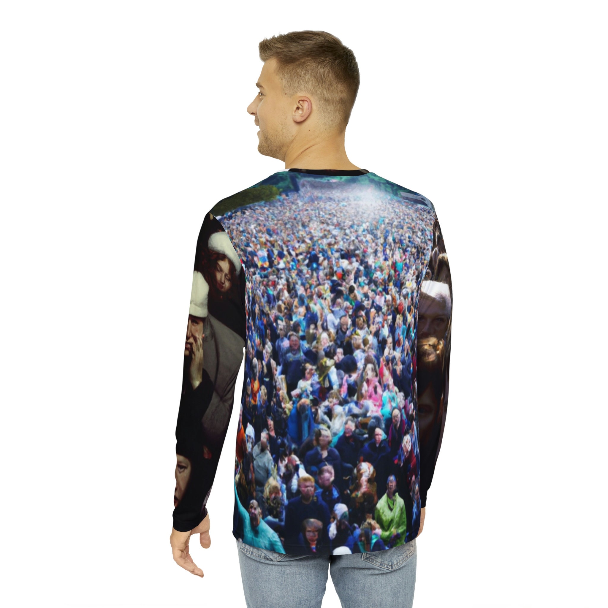 Anti Facial Recognition Ai Invisibility Unisex Long Sleeve - Etsy