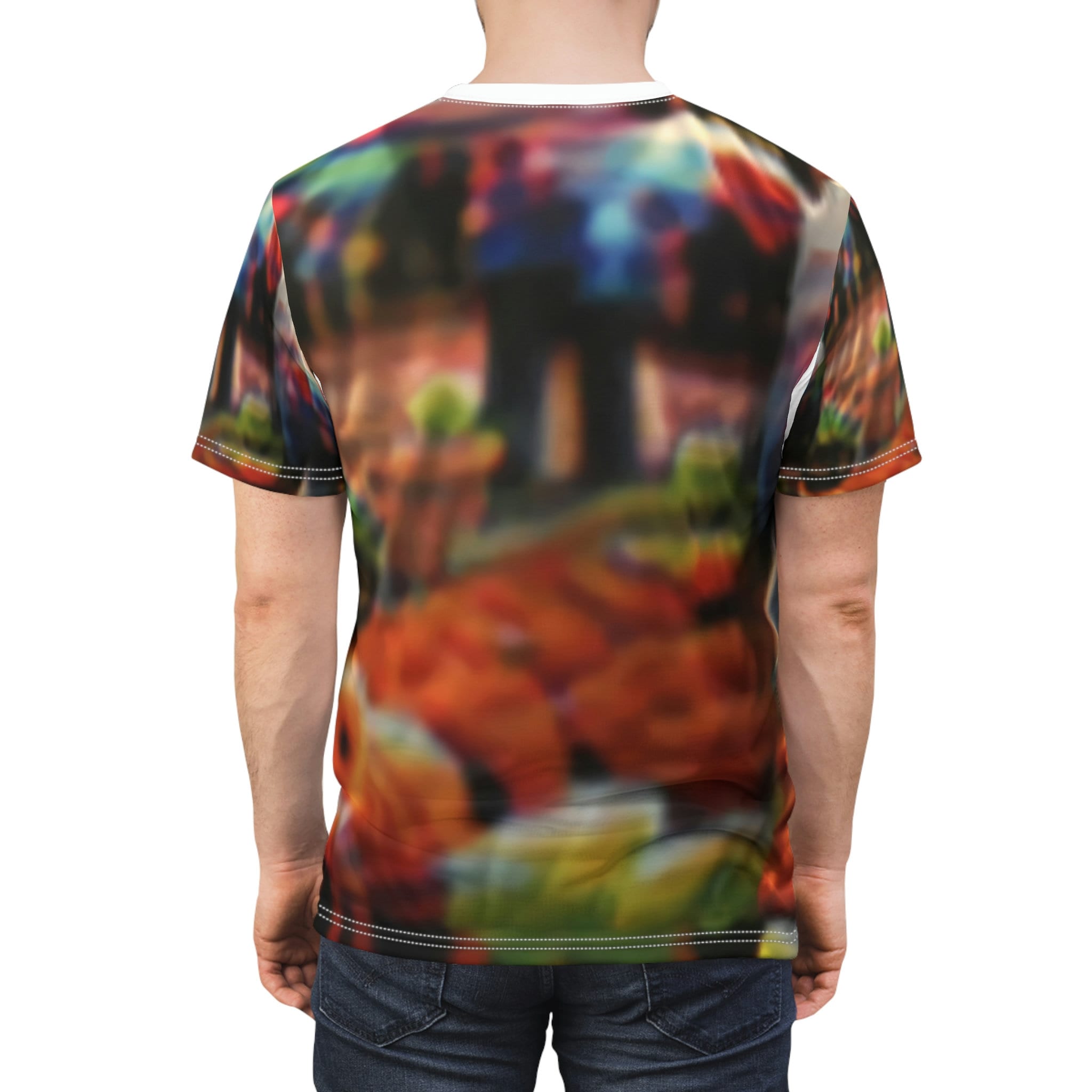 Anti Facial Recognition AI Invisibility Adversarial Pattern Unisex Cut ...