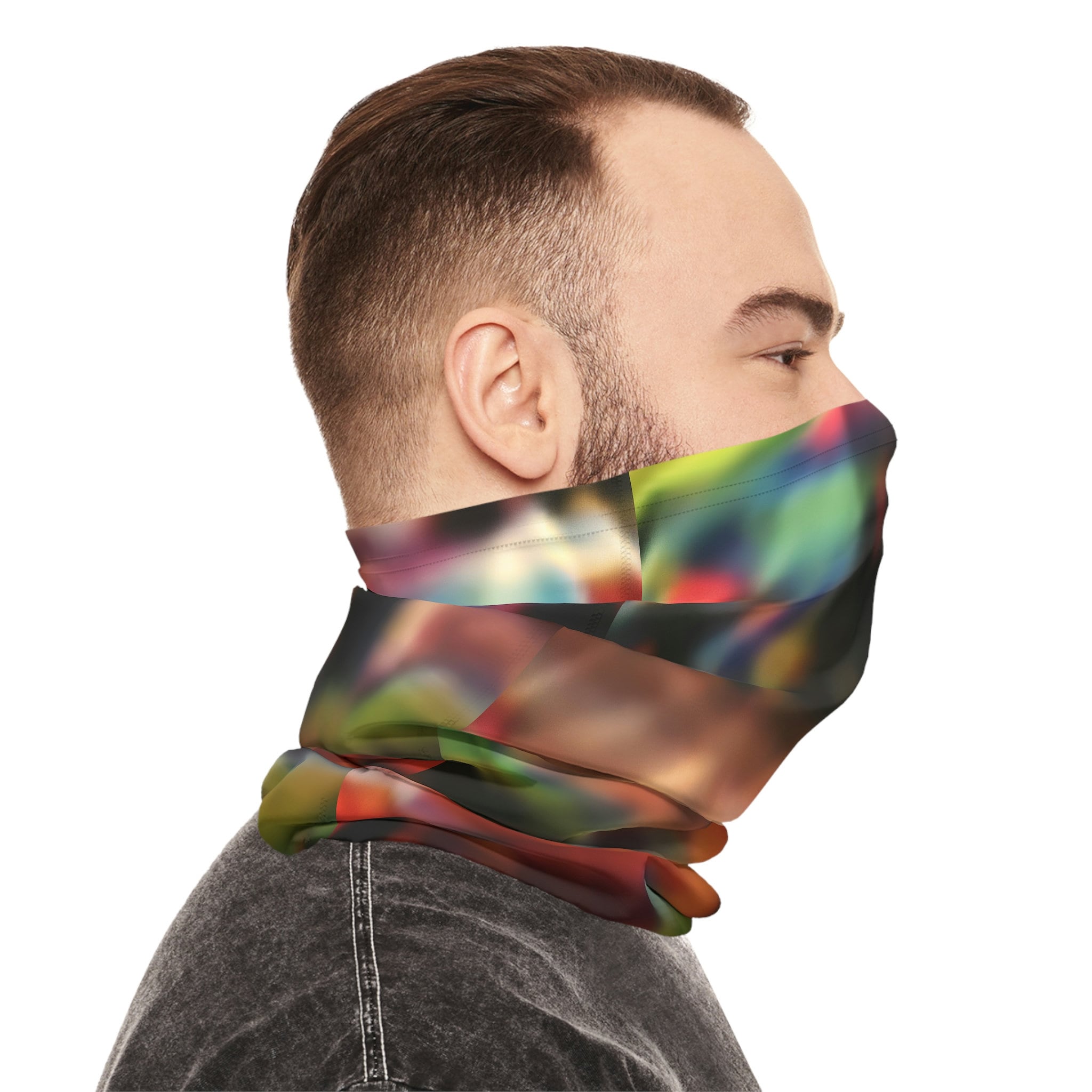 Adversarial Pattern Anti Facial Recognition / Midweight Neck Gaiter - Etsy