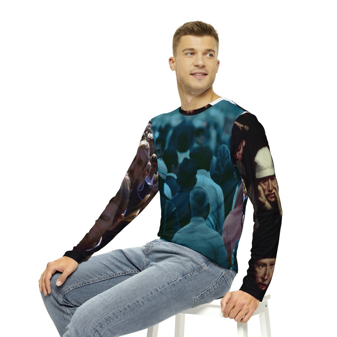 Anti Facial Recognition Ai Invisibility Unisex Long Sleeve - Etsy