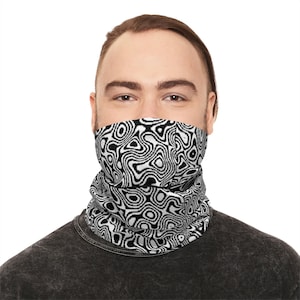 Anti Facial Recognition Adversarial Pattern Midweight Neck Gaiter - Etsy