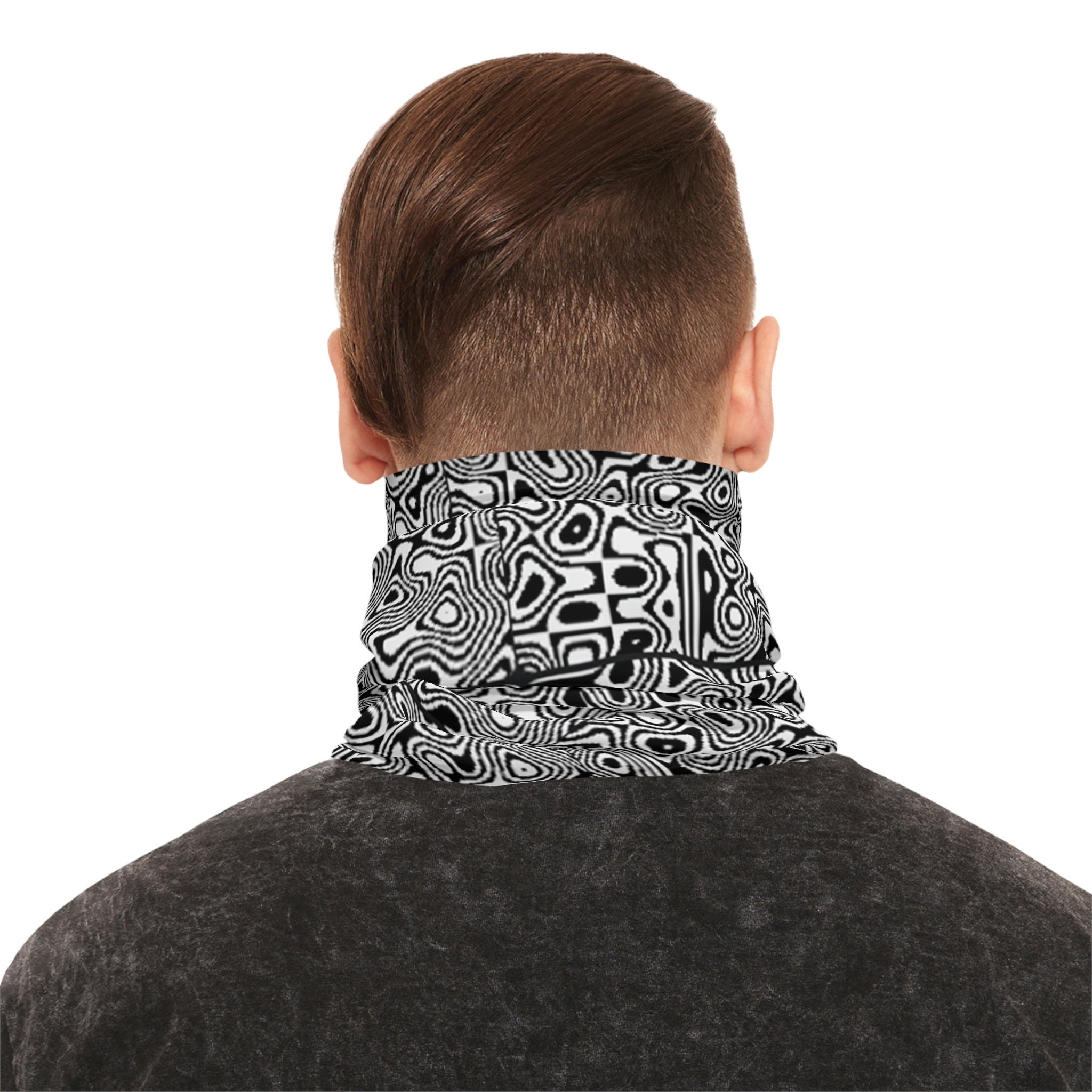 Anti Facial Recognition Adversarial Pattern Midweight Neck Gaiter - Etsy