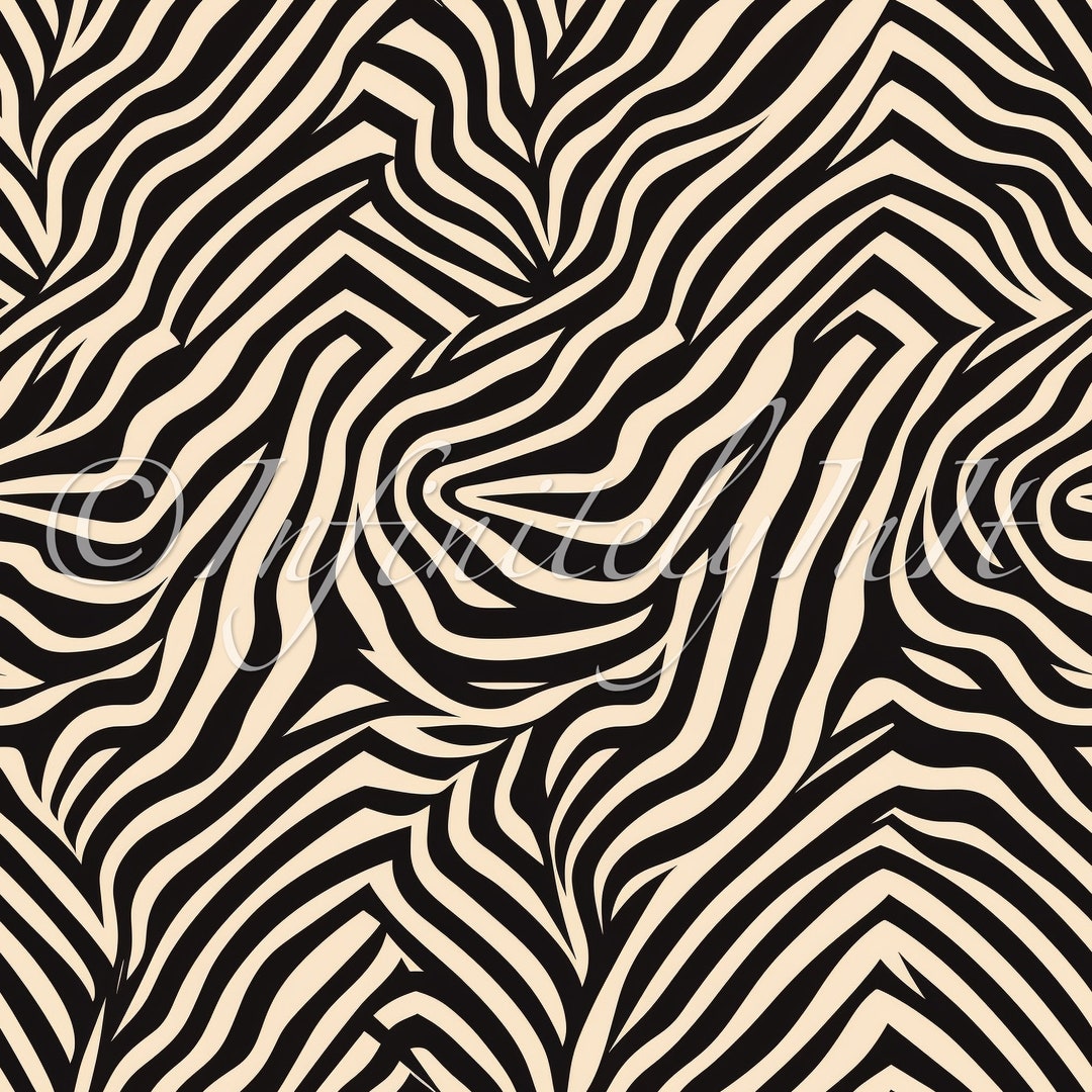 Zebra Stripes Seamless Pattern for Commercial Use or Personal Use ...