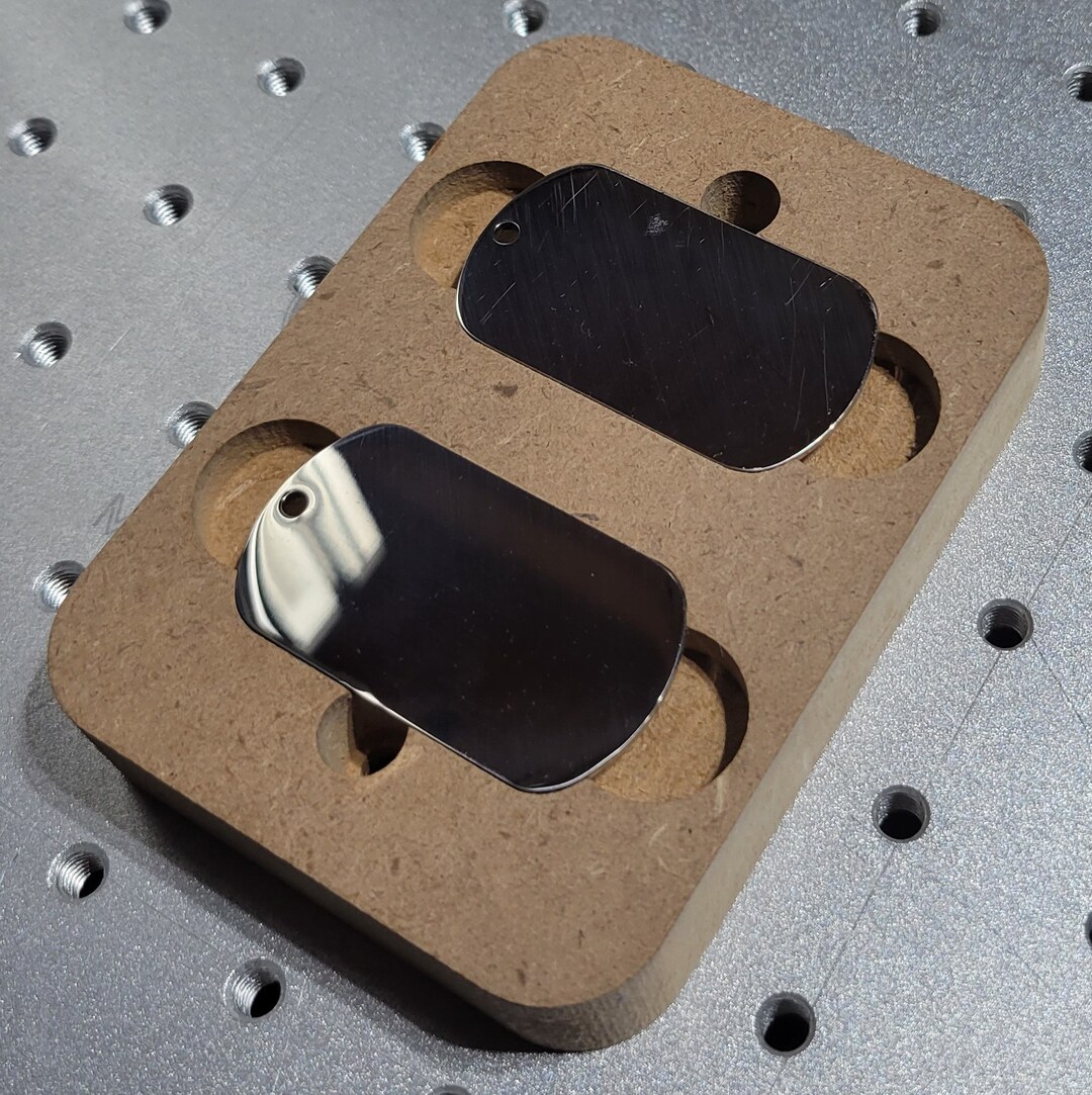 Laser Engraving Fixture for Stainless Steel Dog Tags Amazon (BOB3M4K71N ...