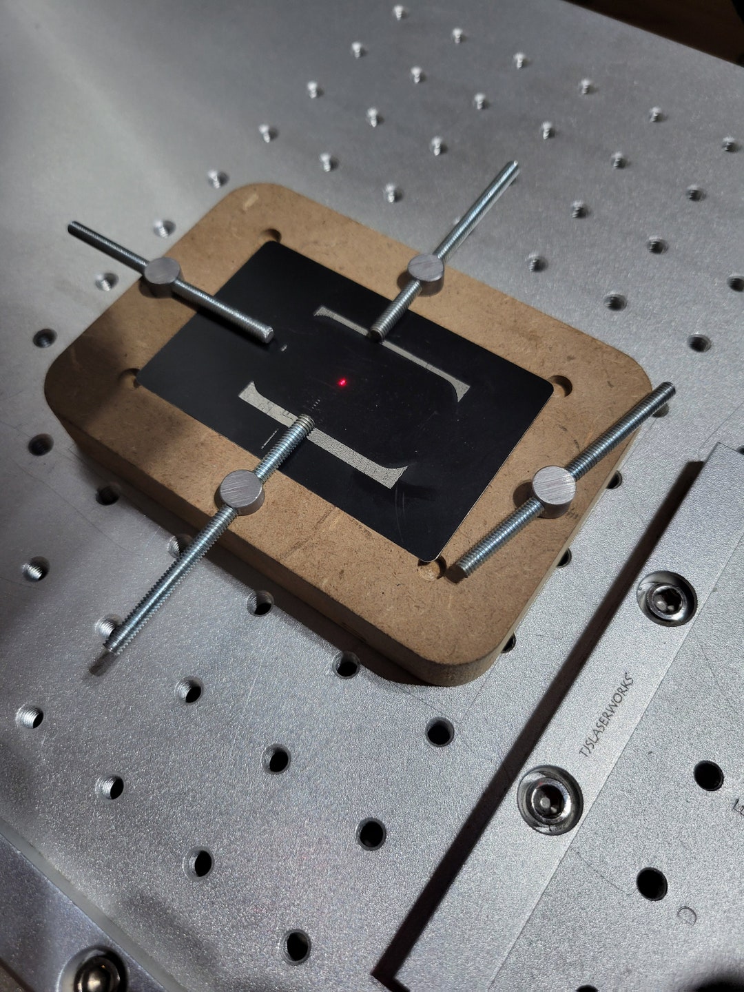 Laser Engraving Fixture for Portraits on Materials With Overburn ...