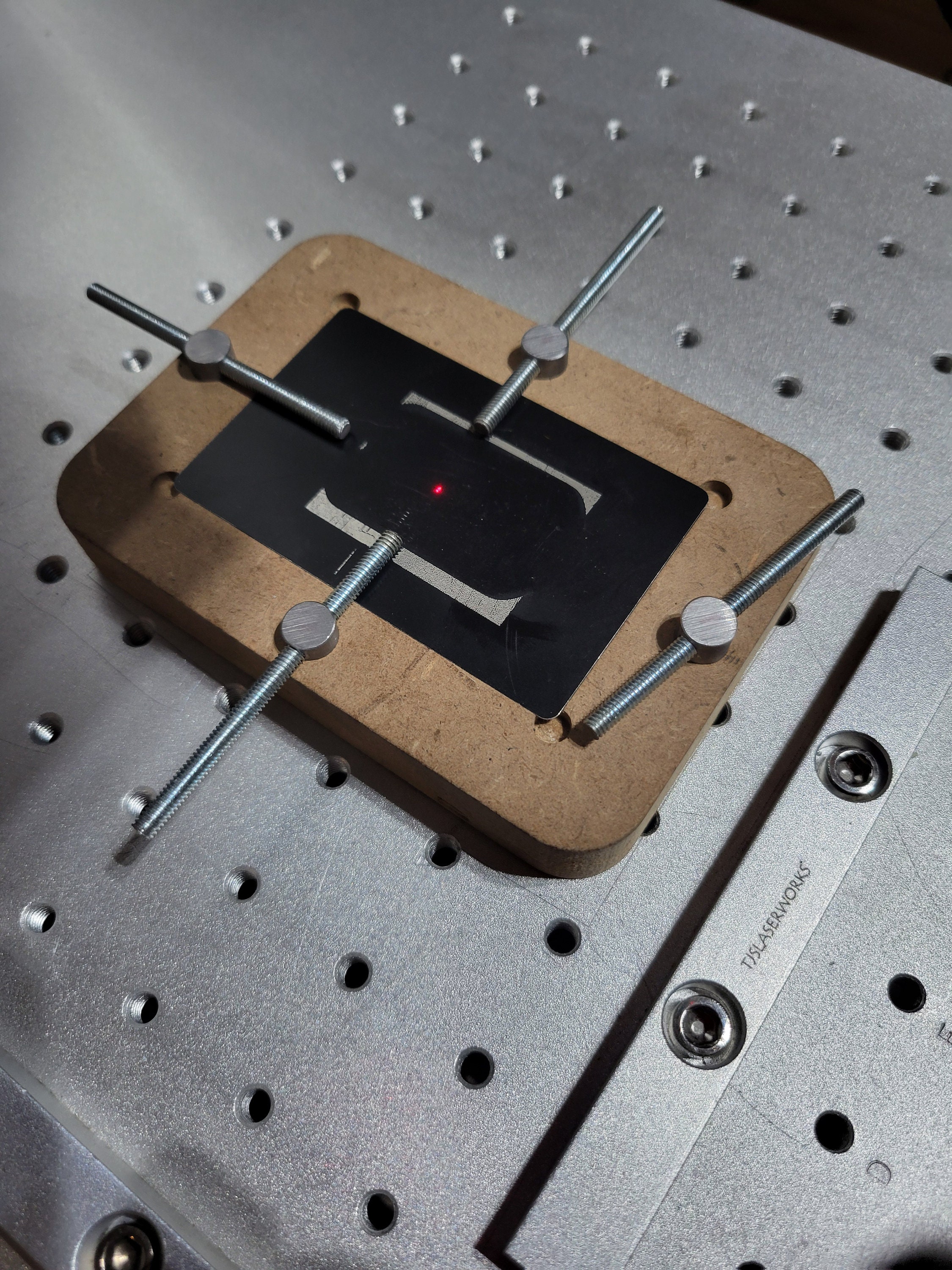 Laser Engraving Fixture for Portraits on Materials With Overburn ...