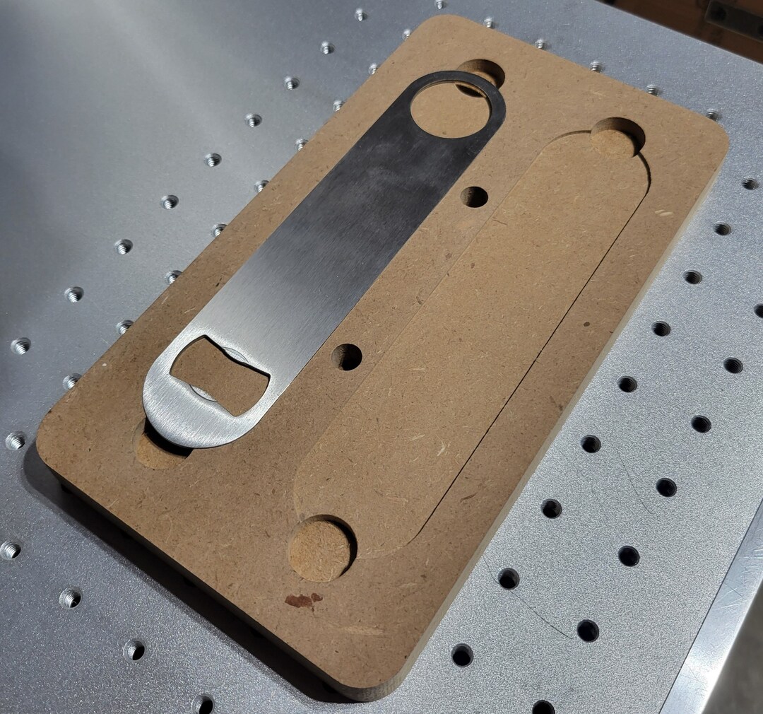 Laser Engraving Fixture for Stainless Steel Bottle Openers Amazon ...