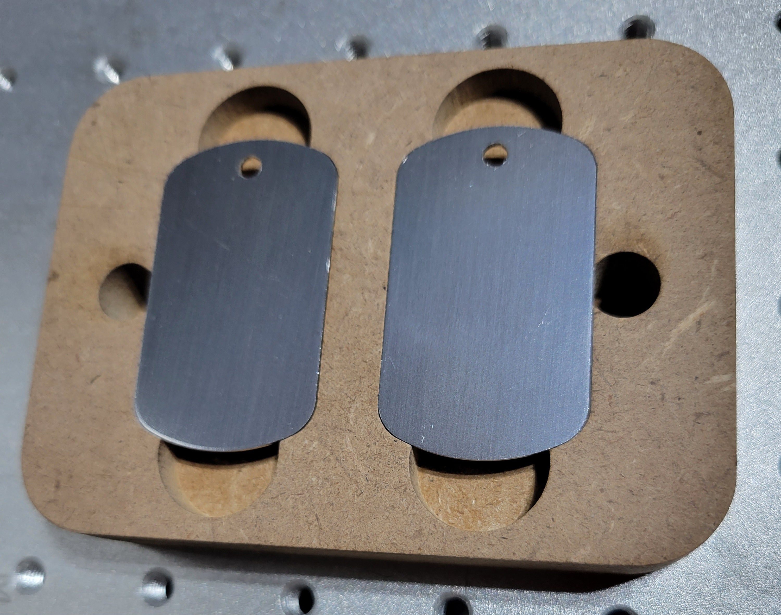 Laser Engraving Fixture for Aluminum Dog Tags Amazon (B0B2NLJGWS) - Etsy