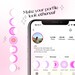 Moon Phase Instagram Highlight Covers Minimalist Celestial Icons Set ...