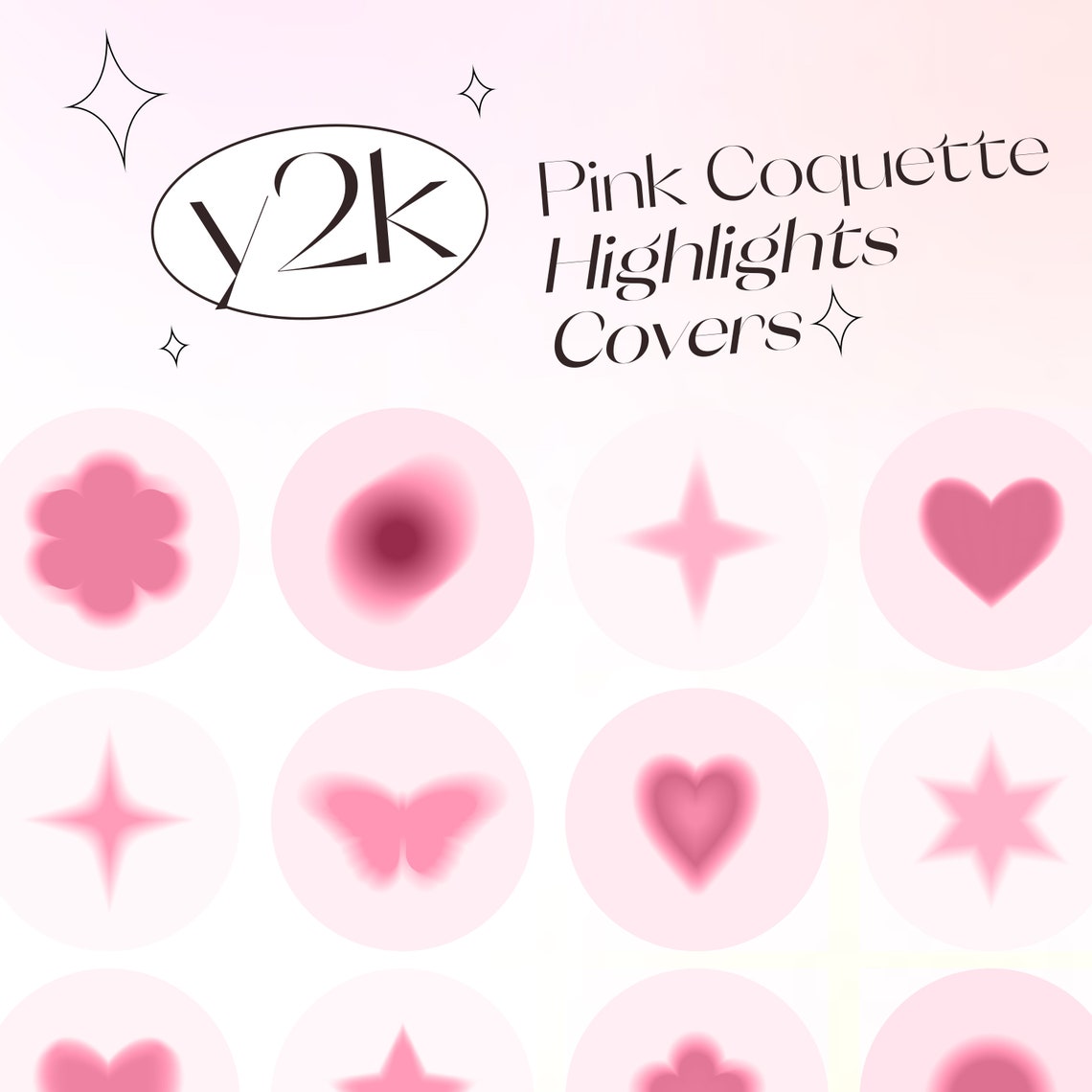 Coquette Girl Instagram Highlights, Aesthetic Girly Instagram Covers ...