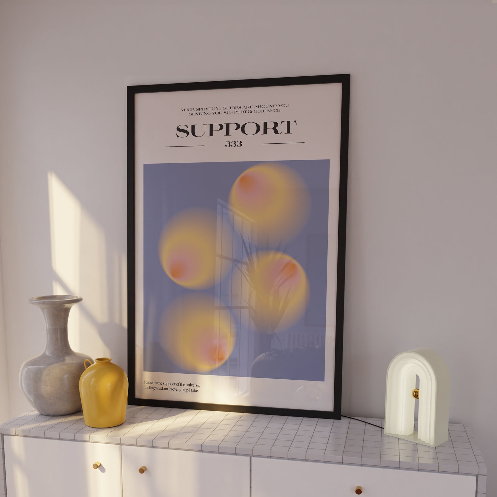 Angel Numbers Collection | Gradient Wall Art | Aura Angel Number ...