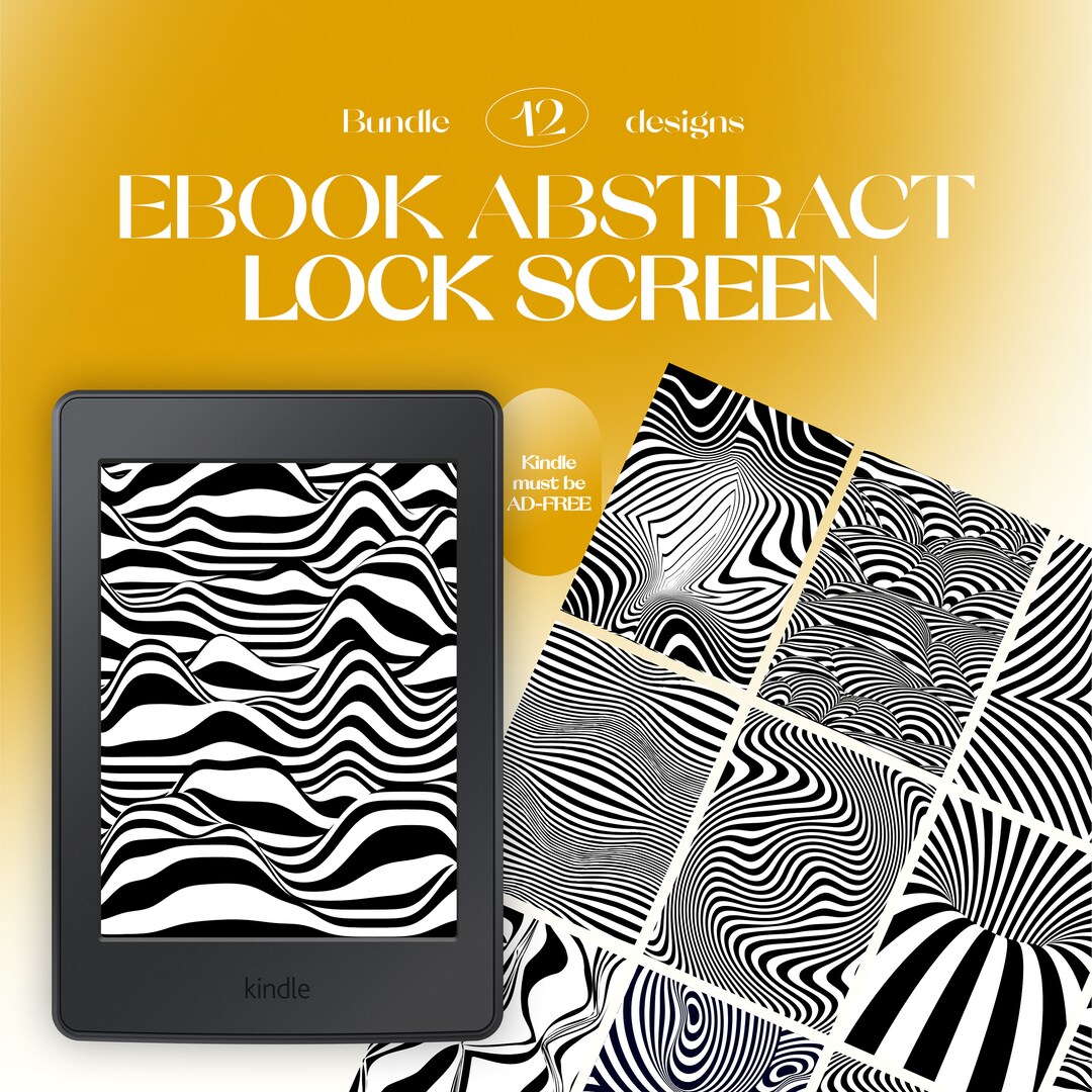 Abstract Black&white Kindle Wallpaper Irregular Pattern Kindle ...