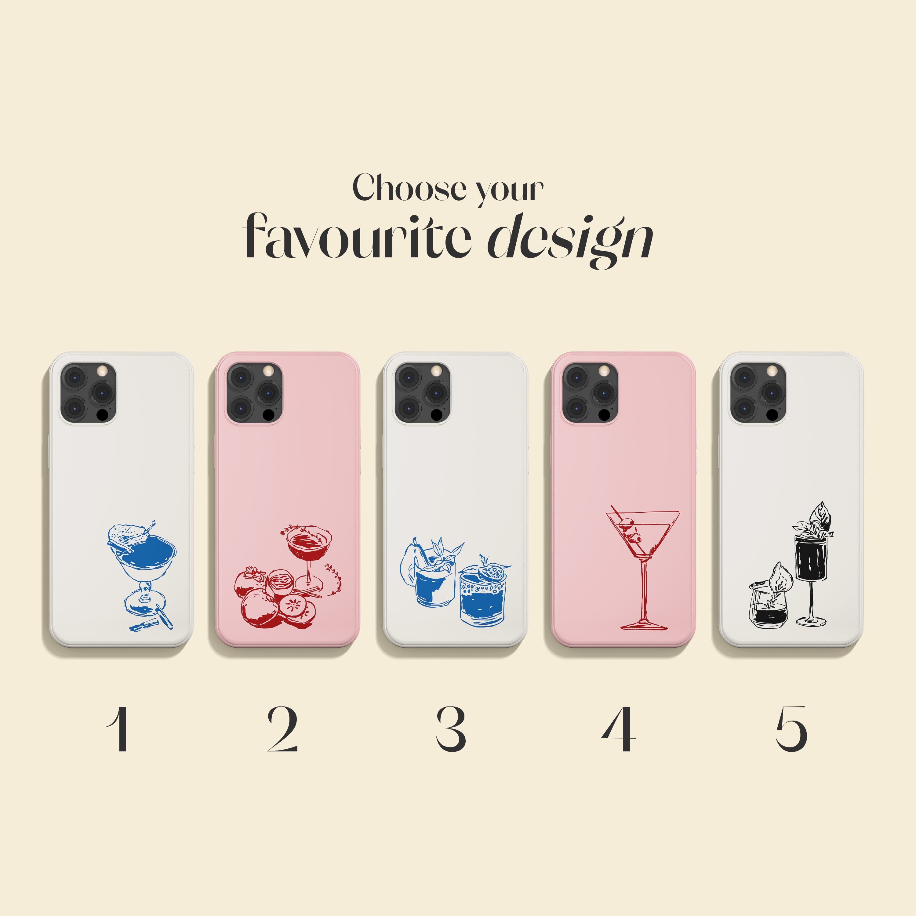 Retro Martini Phone Case: Vintage Drink Coquette Style - Etsy