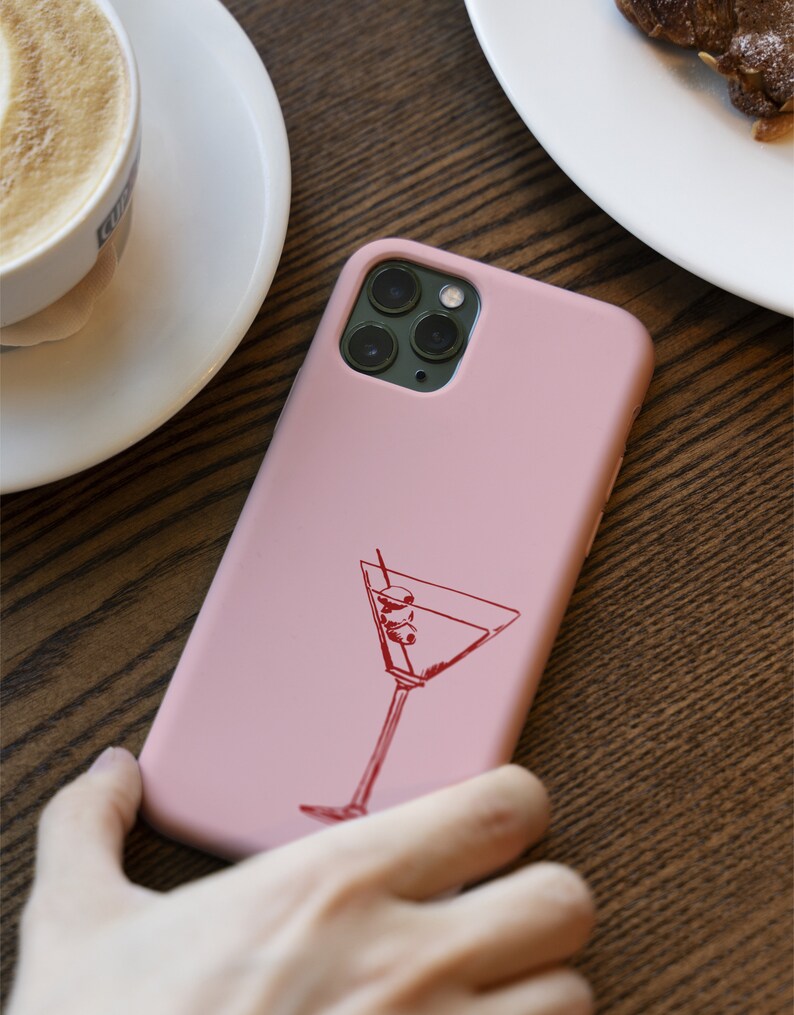 Retro Martini Phone Case: Vintage Drink Coquette Style - Etsy