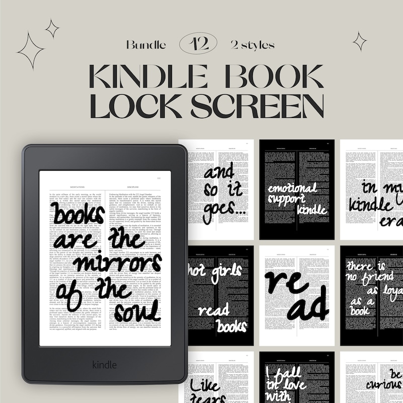 Cute Kindle Wallpaper - Etsy