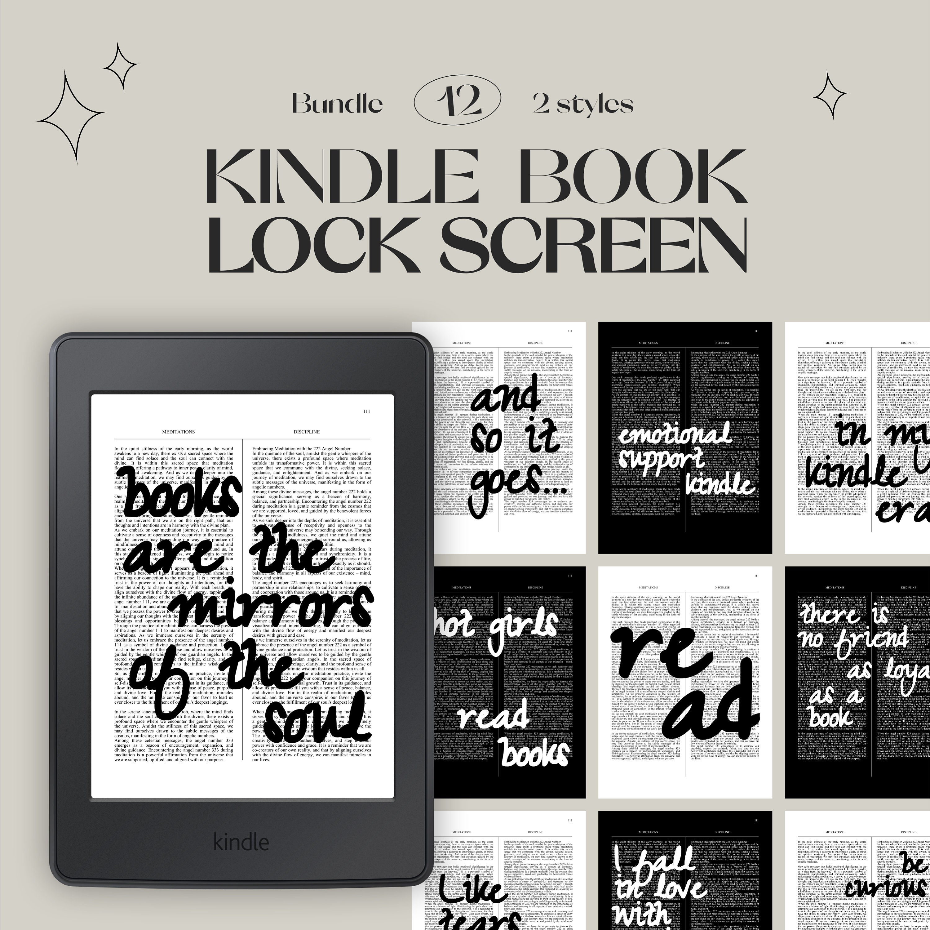 Black&white Quotes Kindle Wallpaper Emotional Support Quotes Kindle ...