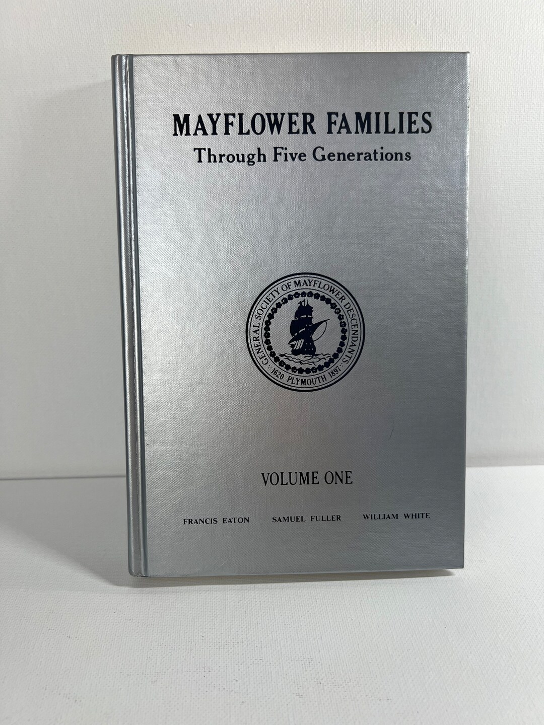 Mayflower Families Through Five Generations Volume 1 - Genealogy Book ...