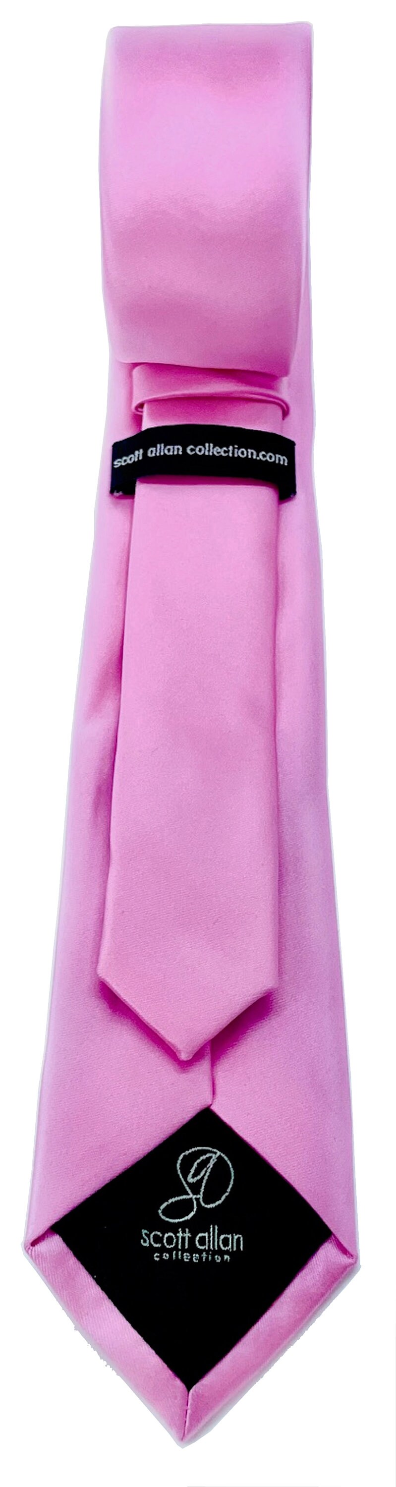 Scott Allan 2.5 Skinny Pink Ties for Men Men's - Etsy