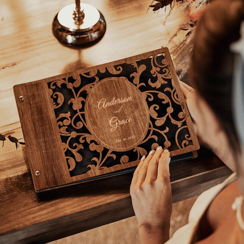 Rustic Wedding Album - Etsy