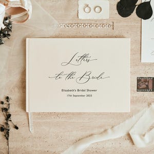 Custom Letters to the Bride Scrapbook, Hen Do Scrapbook, Bridal Shower ...