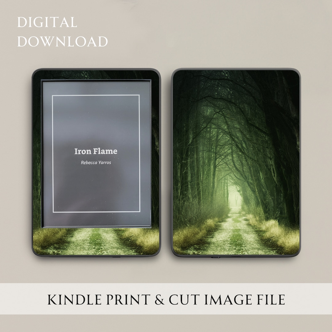 Kindle Skin PNG Print and Cut File 2022 BASIC Kindle 6 Instant Download ...