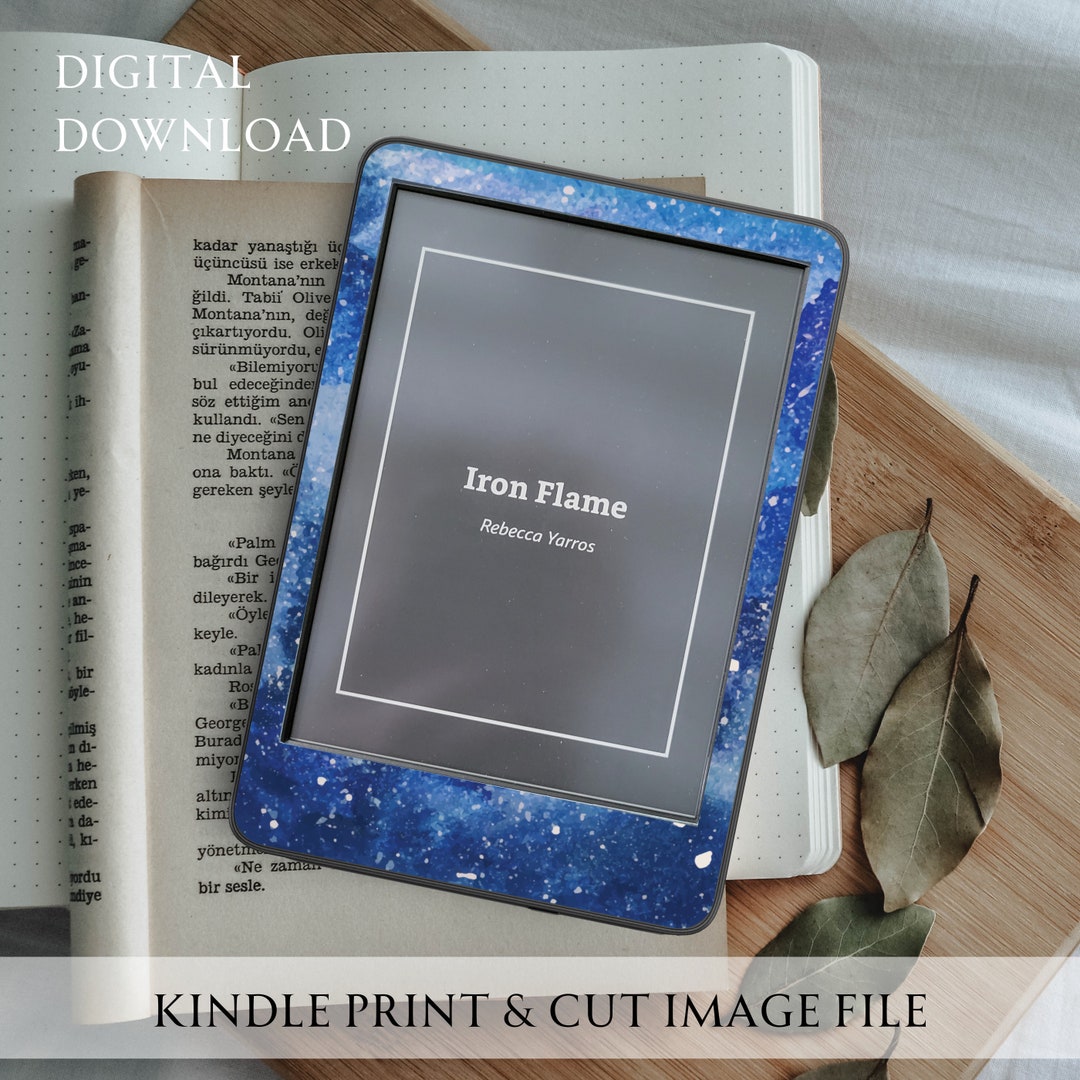 Night Sky Painting Kindle Skin PNG Print and Cut File | 2022 BASIC ...