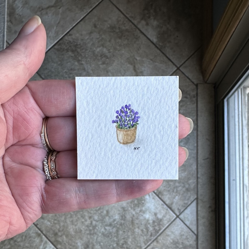 Lavender Painting - Etsy