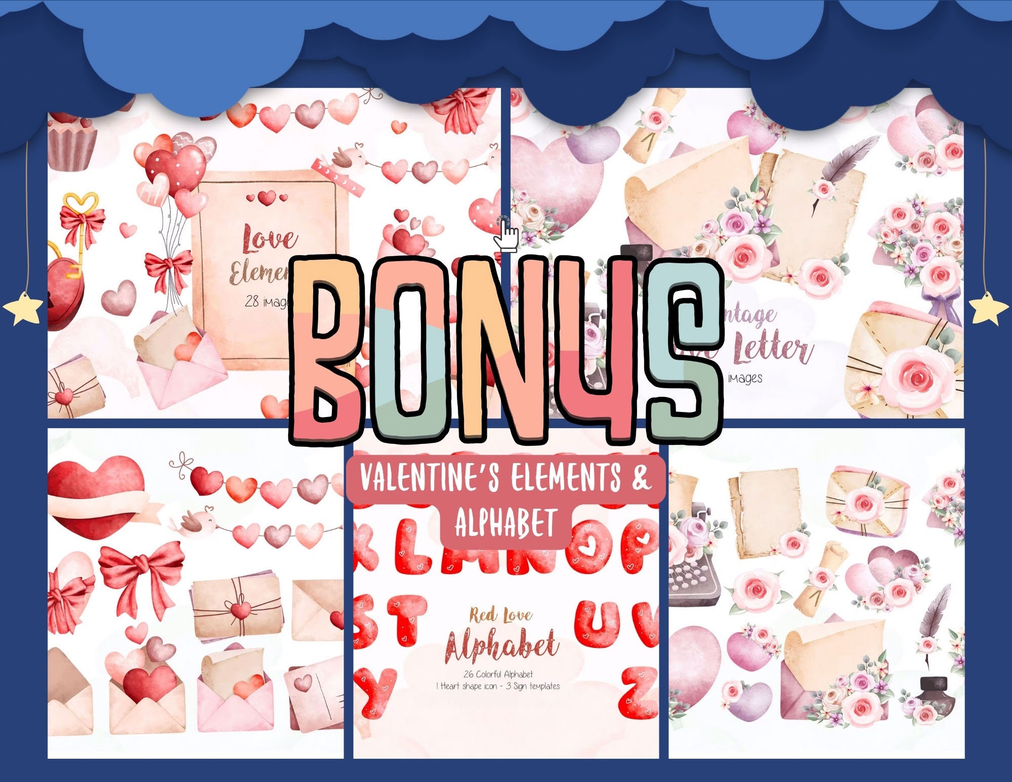 Koala Watercolor Clipart, Valentines Day Couple, 18 Cute Koala Bear ...