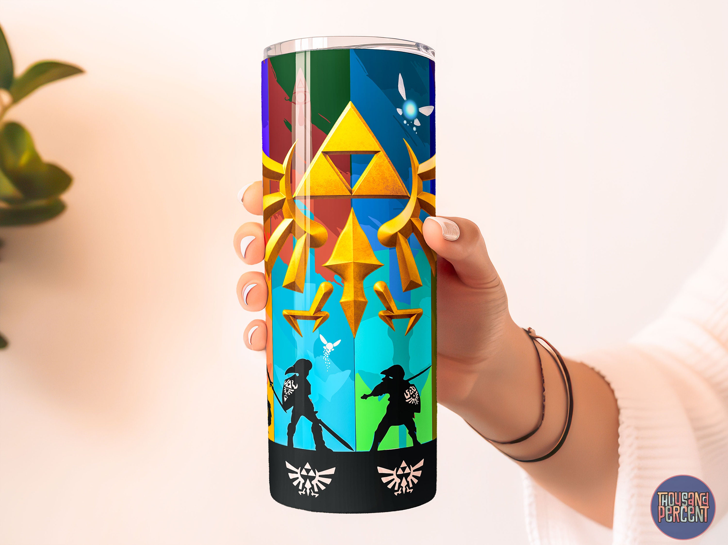 Legend of Zelda Tumbler Wrap for 20oz Tumblers, Zelda Game Tumbler Wrap ...