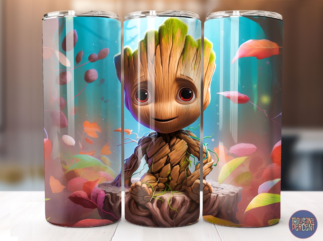 Baby Groot Tumbler Wrap for 20oz Tumbler, Sublimation Design for ...